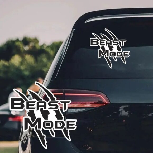 Handmade | Other | Beast Mode Claws Gym Decal Vinyl Sticker Cars Trucks Vans Walls Laptop | Poshmark